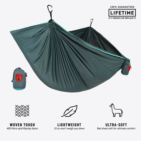 Grand Trunk Trunktech Single Hammock at Hilton's Tent City